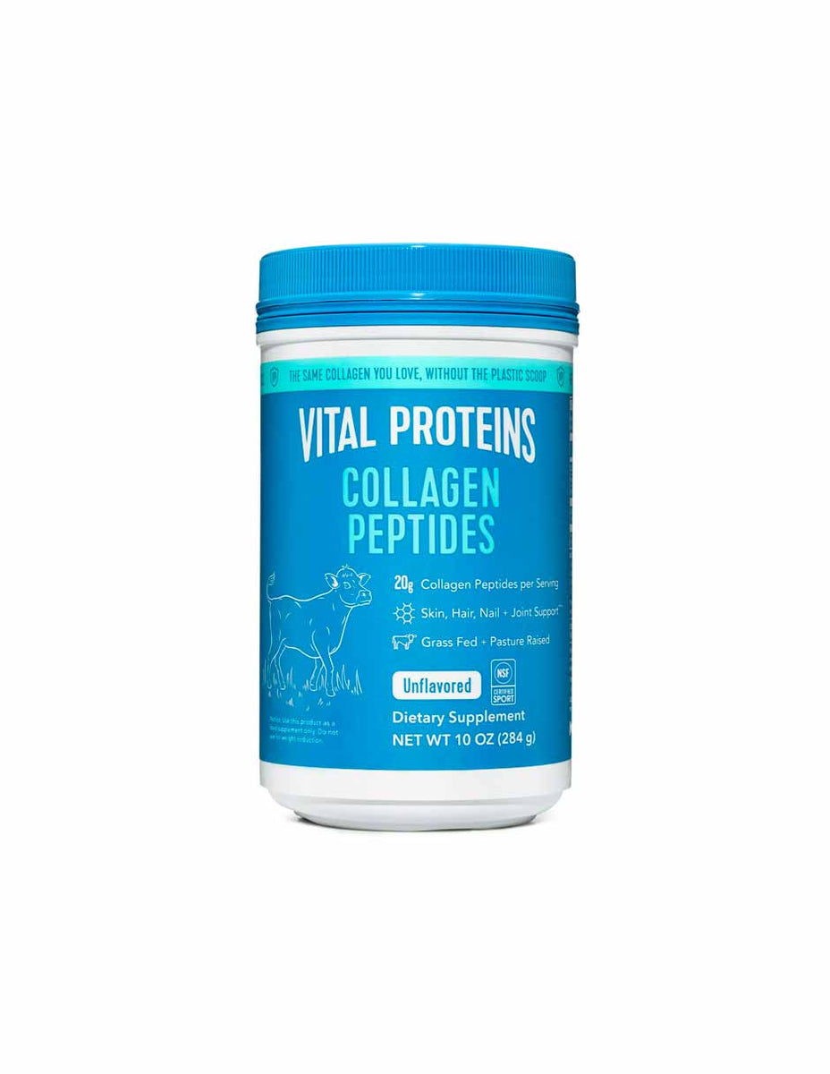 Vital Proteins Suplemento de péptidos de colágeno en polvo, sin sabor, – Dulce Alcance