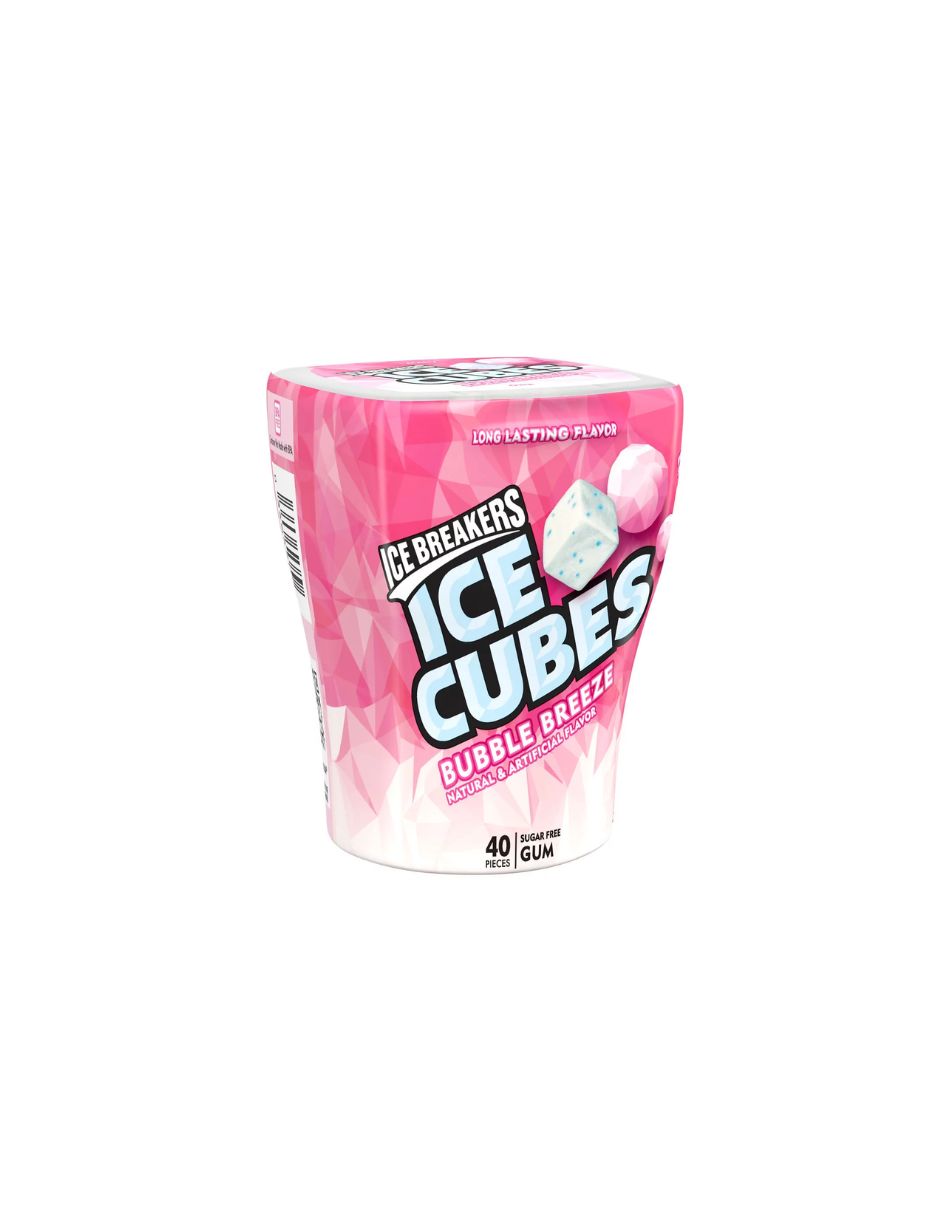Ice Breakers Ice cubes chicles sin azuzar de 40 piezas (Diferentes sab ...