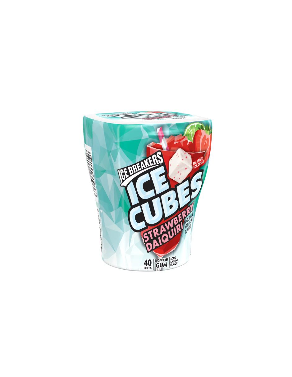 Ice Breakers Ice cubes chicles sin azuzar de 40 piezas (Diferentes sab ...