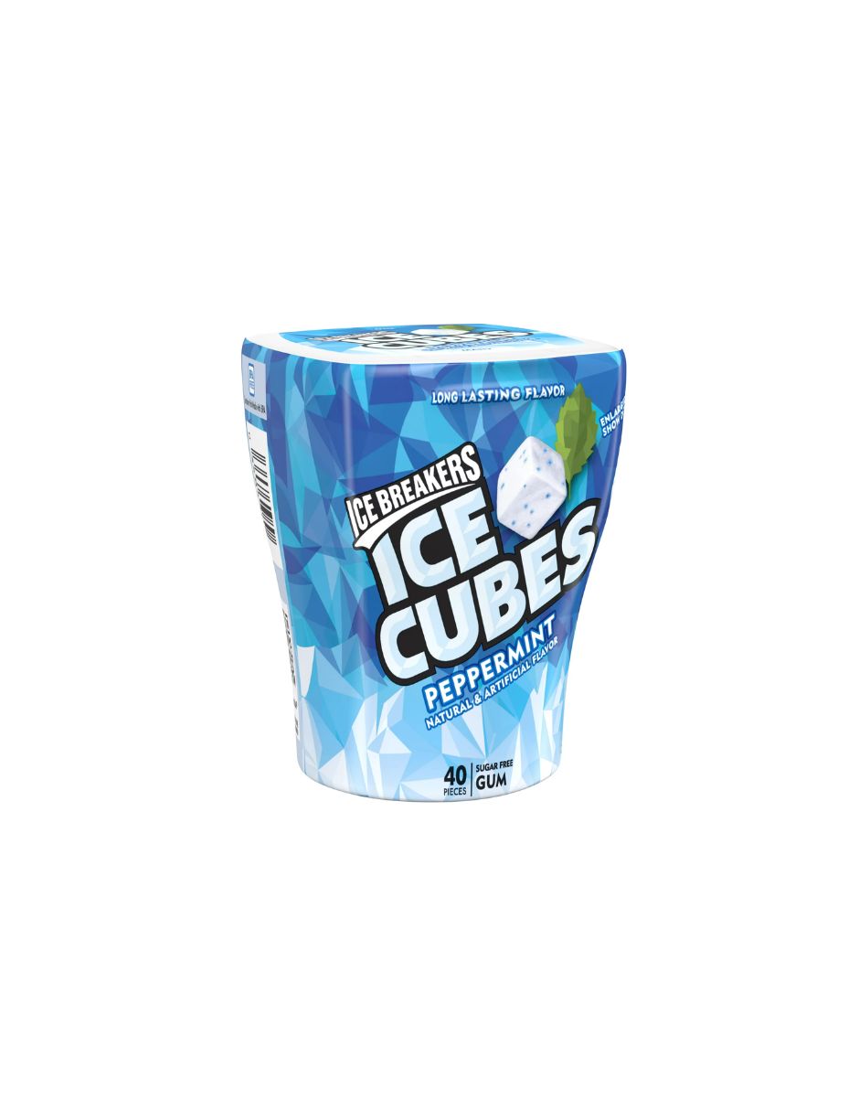 Ice Breakers Ice cubes chicles sin azuzar de 40 piezas (Diferentes sab ...
