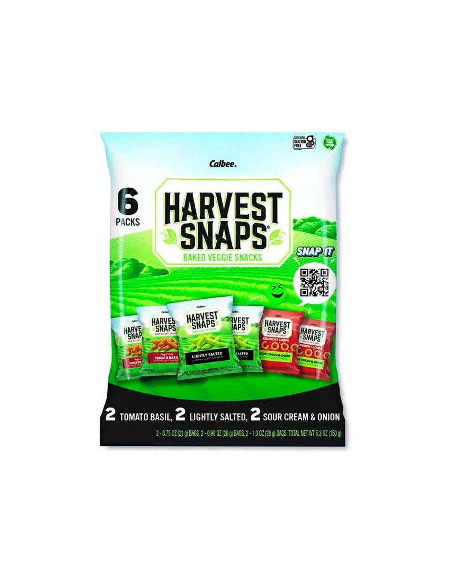 Harvest Snaps botanas paquete de 6 – Dulce Alcance