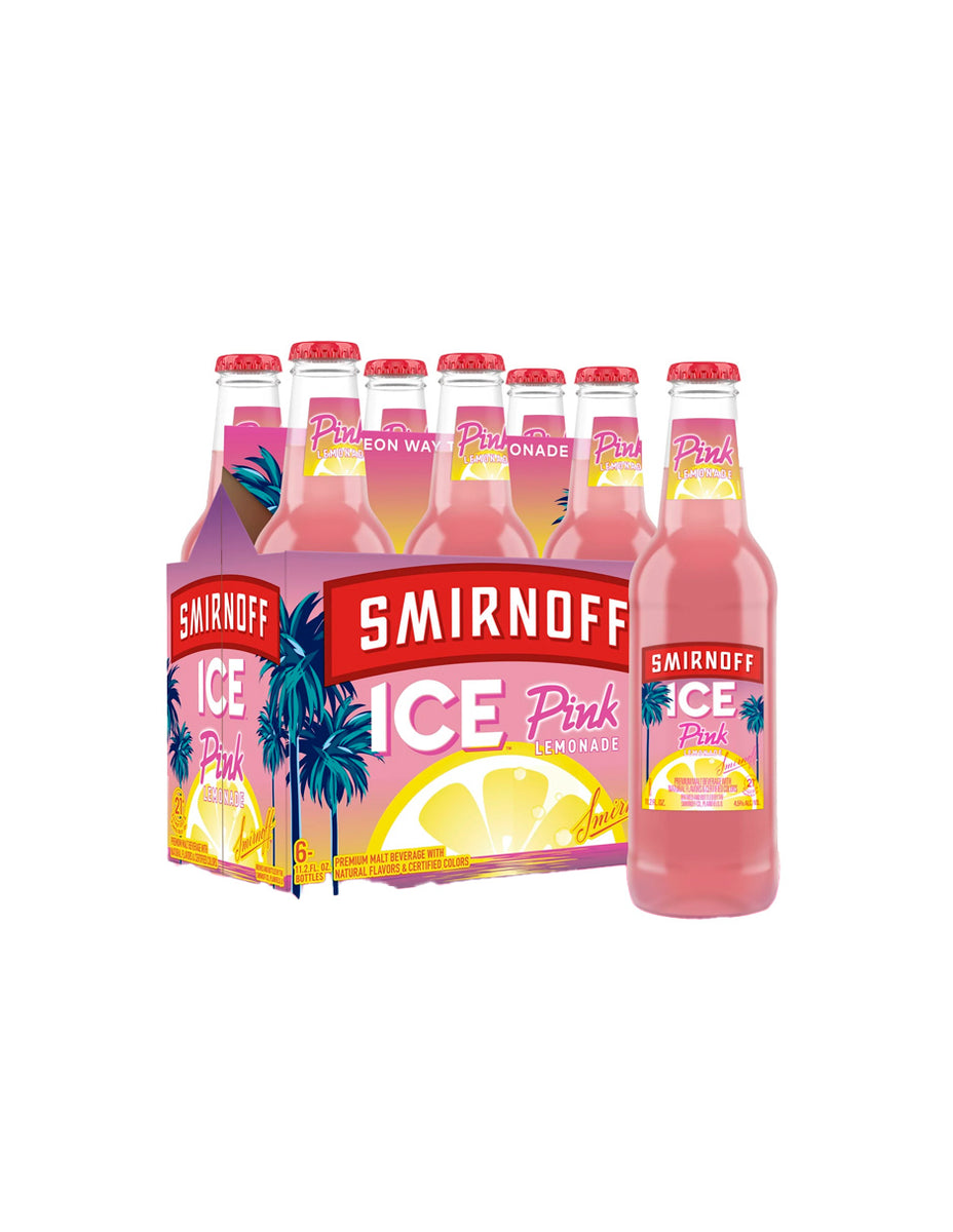 Smirnoff Ice Pink Lemonade 6 pack botella – Dulce Alcance