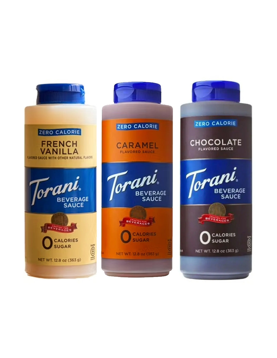 Jarabe para bebidas sin Calorías 363gr (variedad) – Dulce Alcance